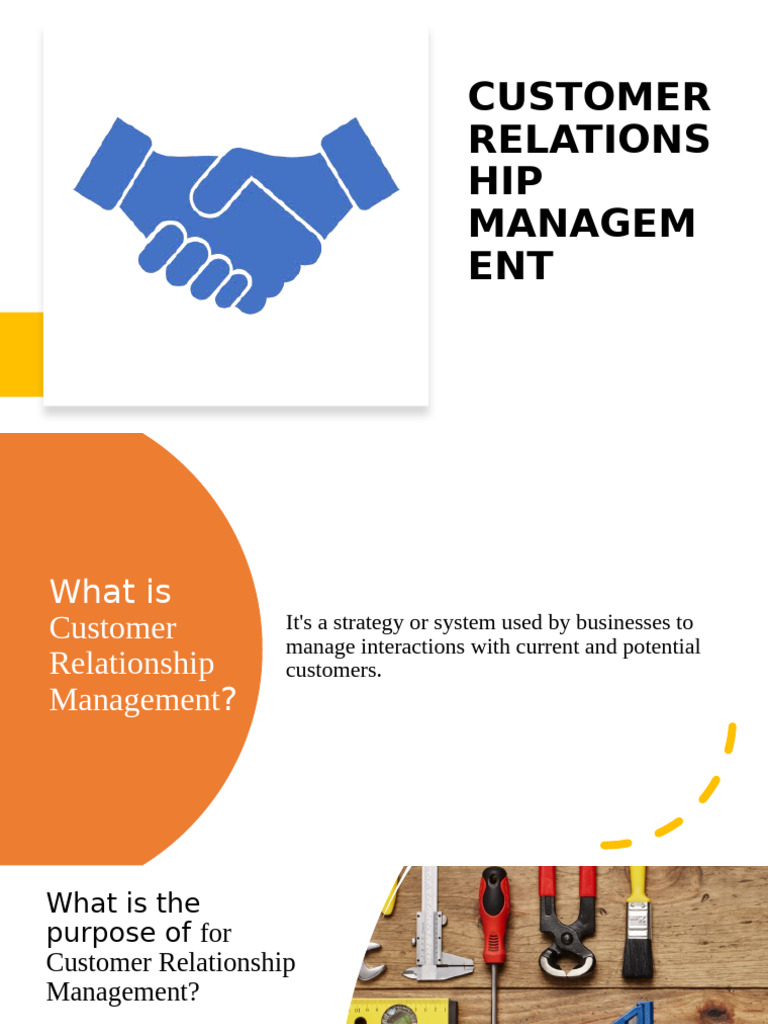 Customer Relationship Management | PDF | Customer Relationship ...