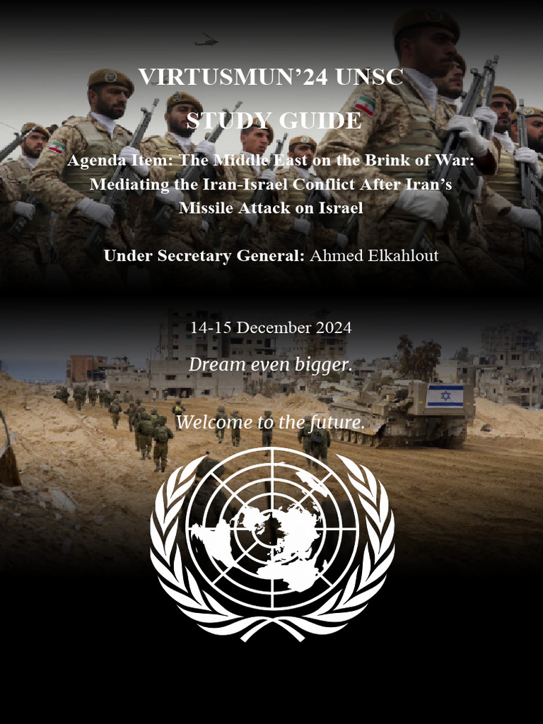 UNSC Study Guide | PDF | International Relations