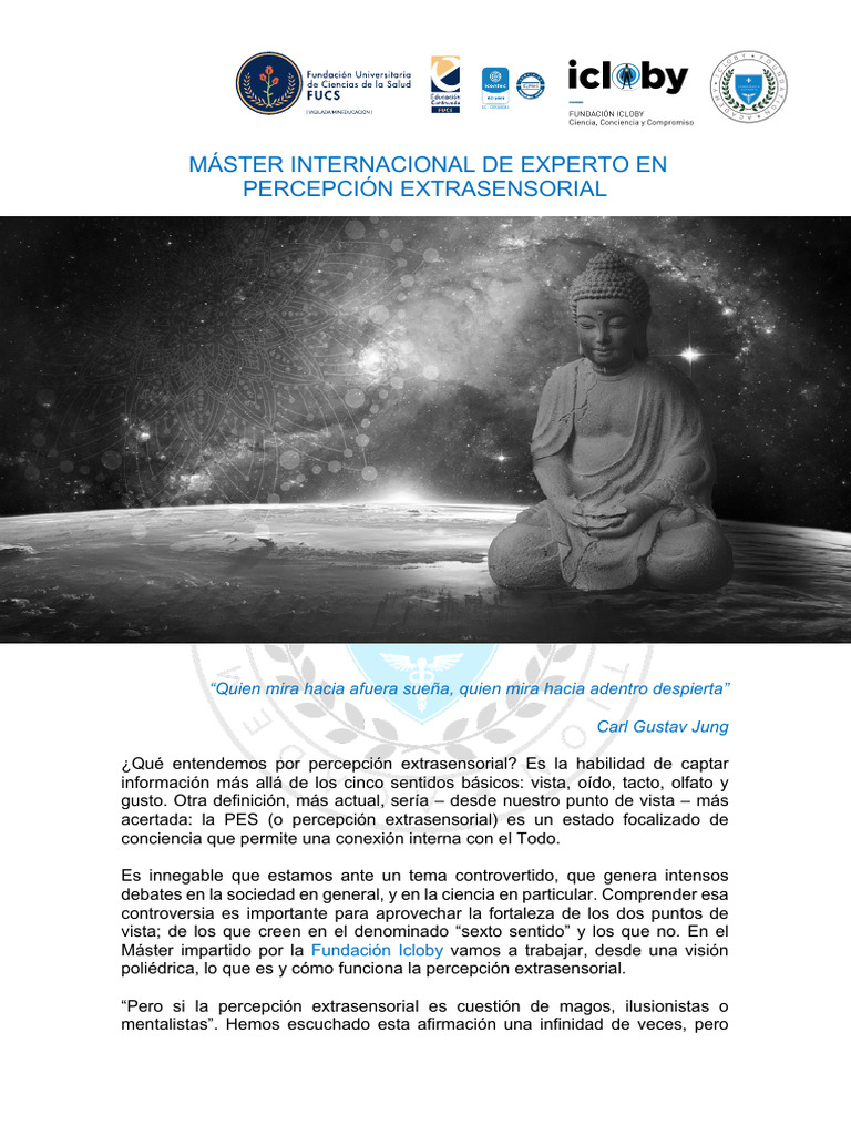 MI Experto Percepcion Extrasensorial 2024 Programa | PDF | Percepción ...