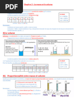 Exercices corrigés sur la masse volumique | PDF