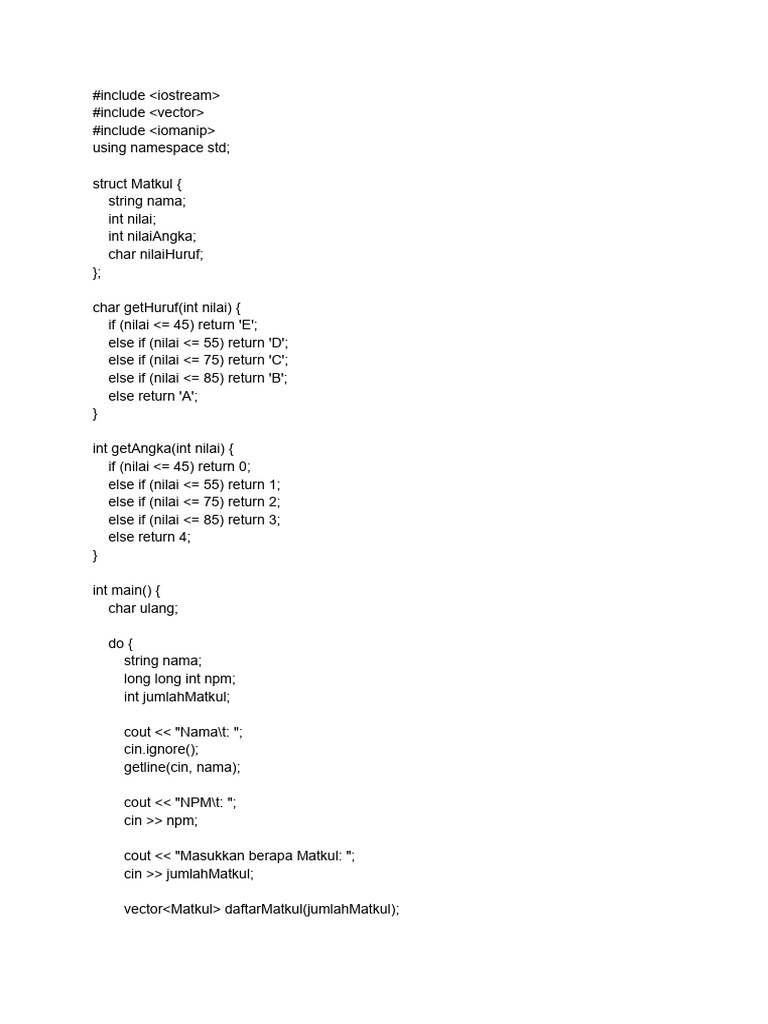 Tugas Algoritma Pemrograman | PDF
