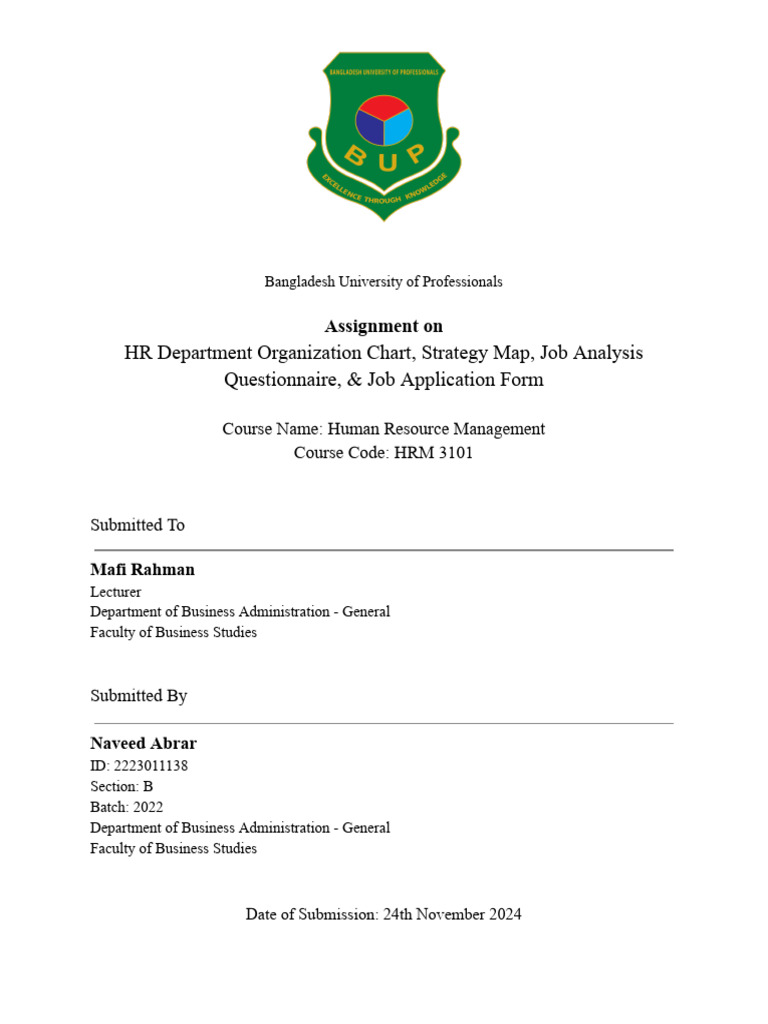 138 HRM | PDF | Human Resource Management | Business