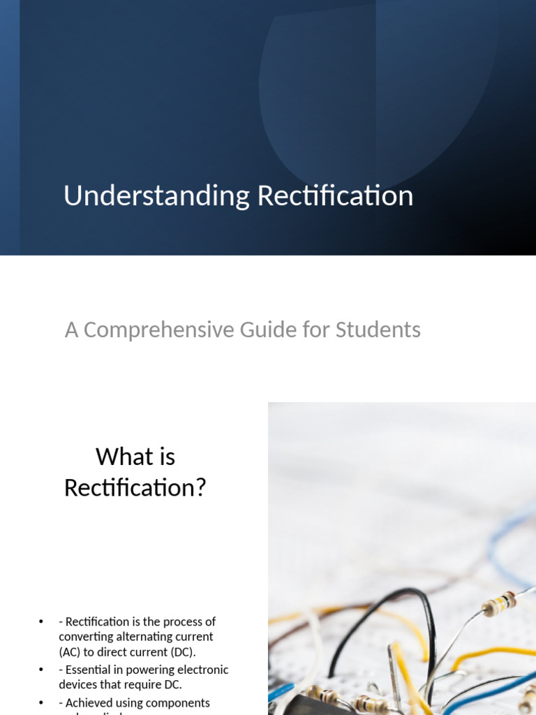 Rectification Tutorial | PDF