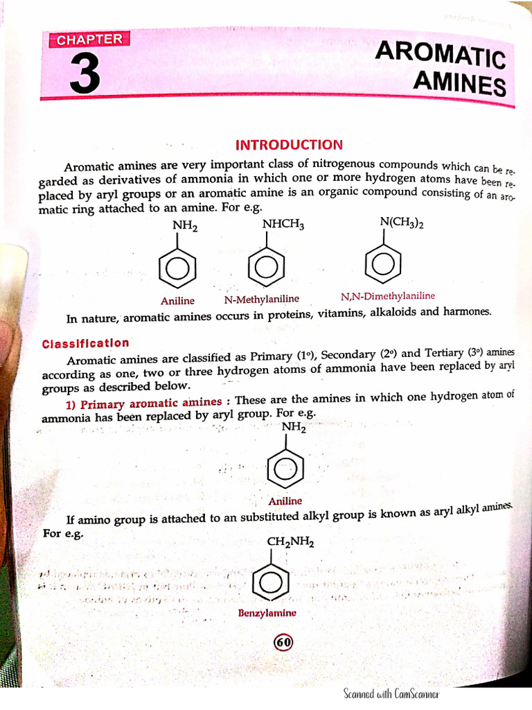 Aromatic Amines | PDF