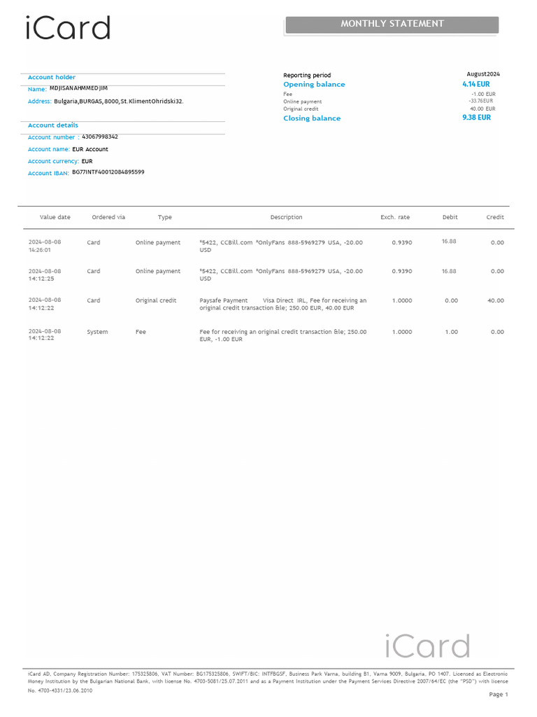 641836875-MD Jisan Ahmmed Jim | PDF | Euro | Payments