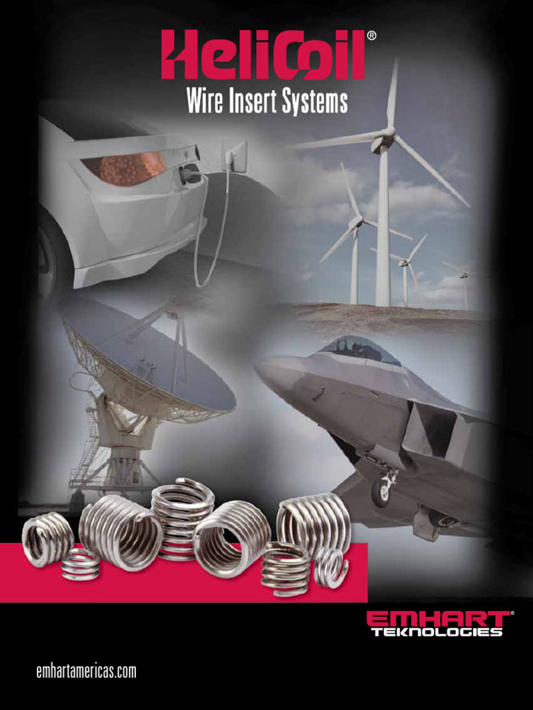 Heli Coil Catalogue Metric Threads | PDF | Screw | Strength Of Materials