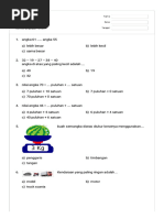 Worksheet Anak SD Kelas 1-3 | PDF