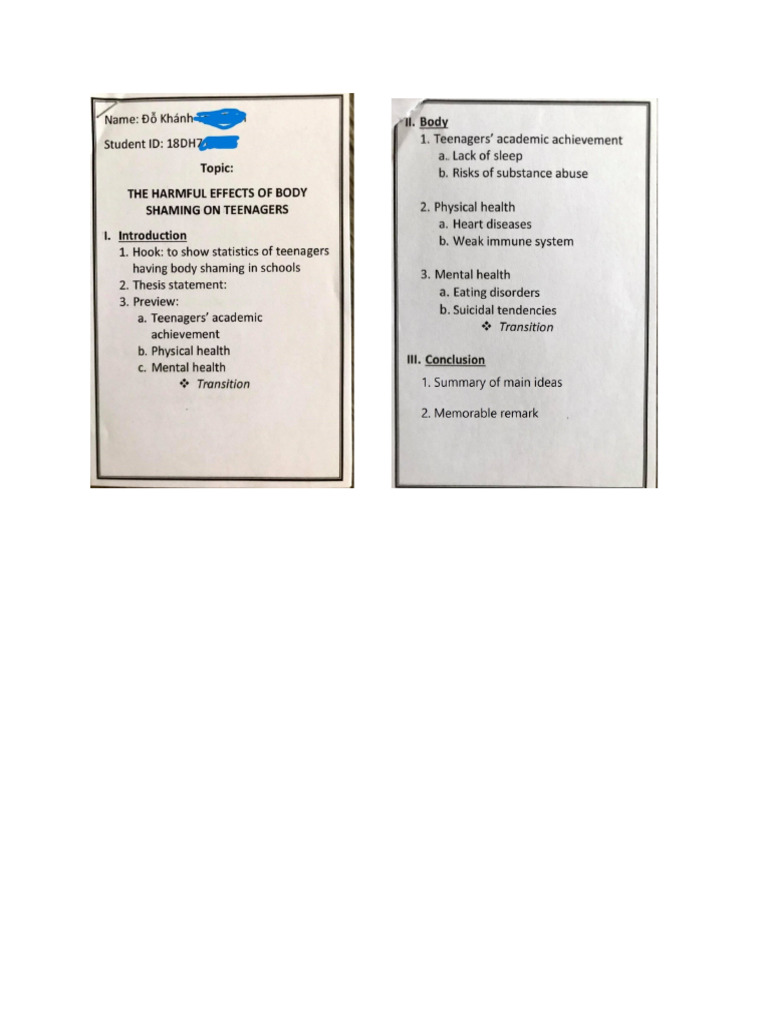 Notecard Sample | PDF