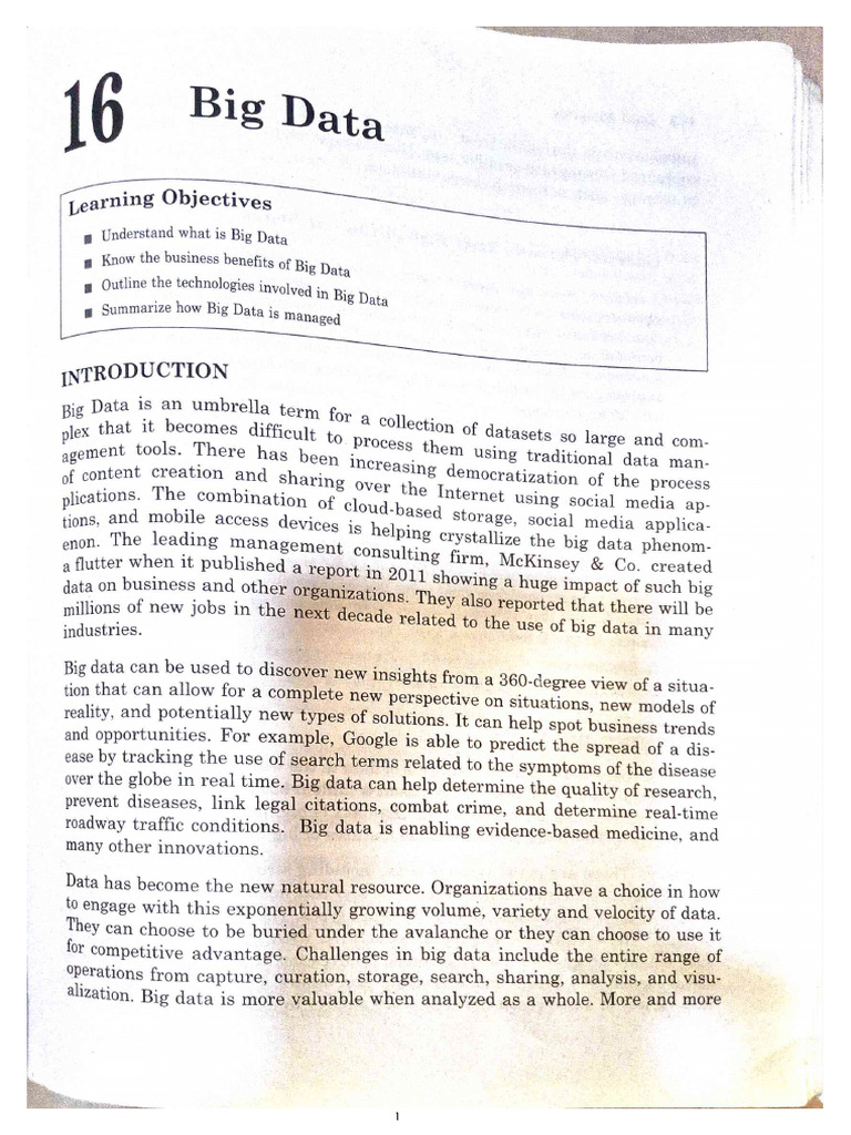 BigData Analysis | PDF