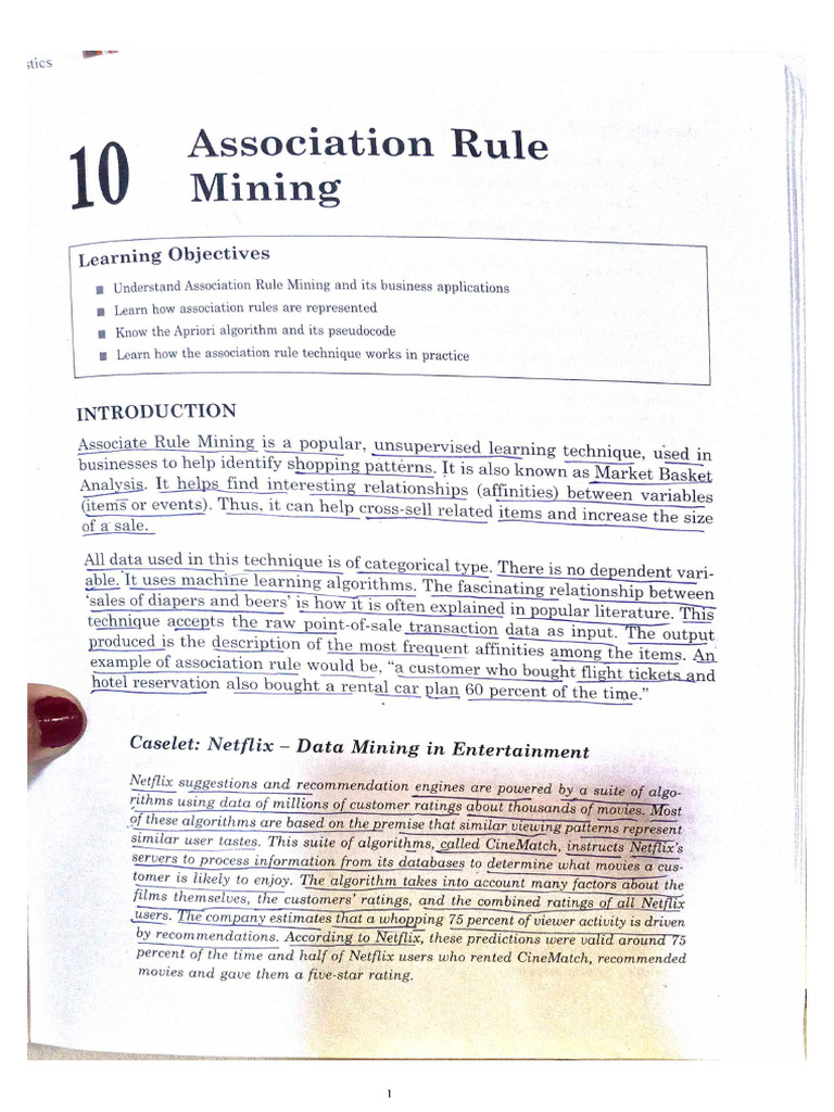 Rule Mining | PDF