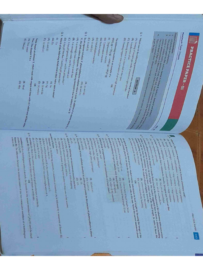 Practise Paper 01_oswal | PDF