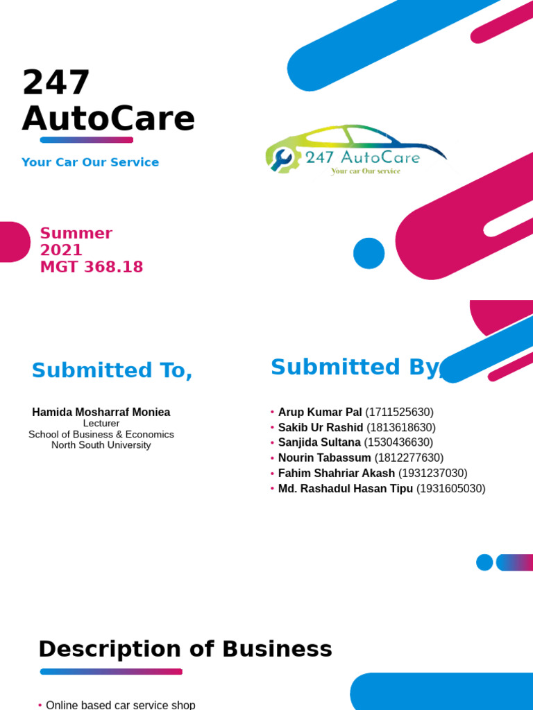 247 AutoCare: Online Car Services | PDF | Taxes | Net Income