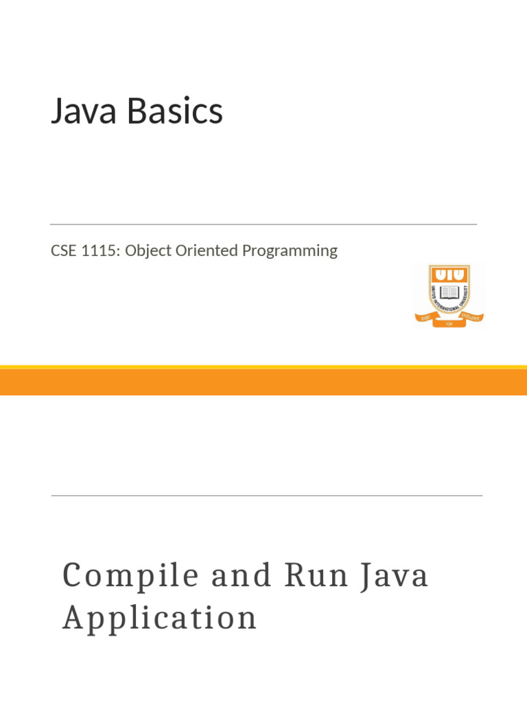2. Java Basics | PDF | Integer (Computer Science) | Data Type 2. Java Basics | PDF | Integer (Computer Science) | Data Type
