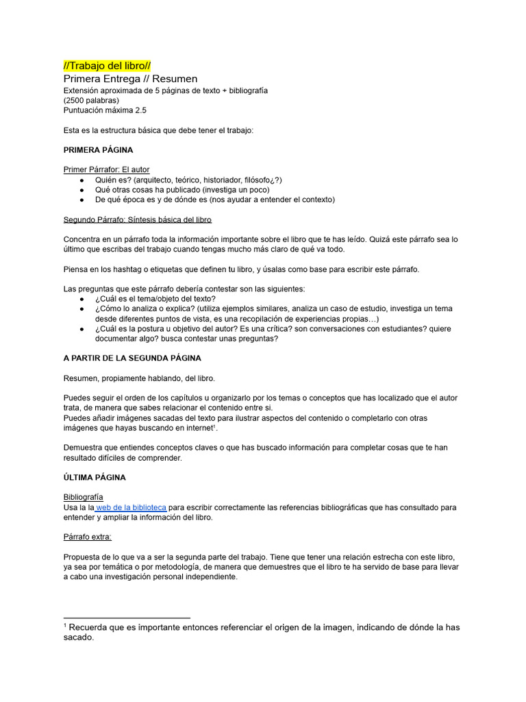 Esquema Libro1 | PDF