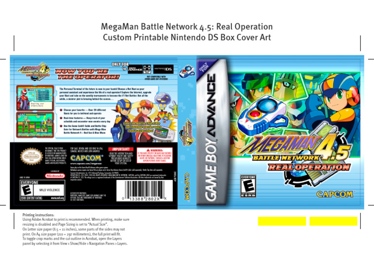 BoxArt PrintableNDS US | PDF