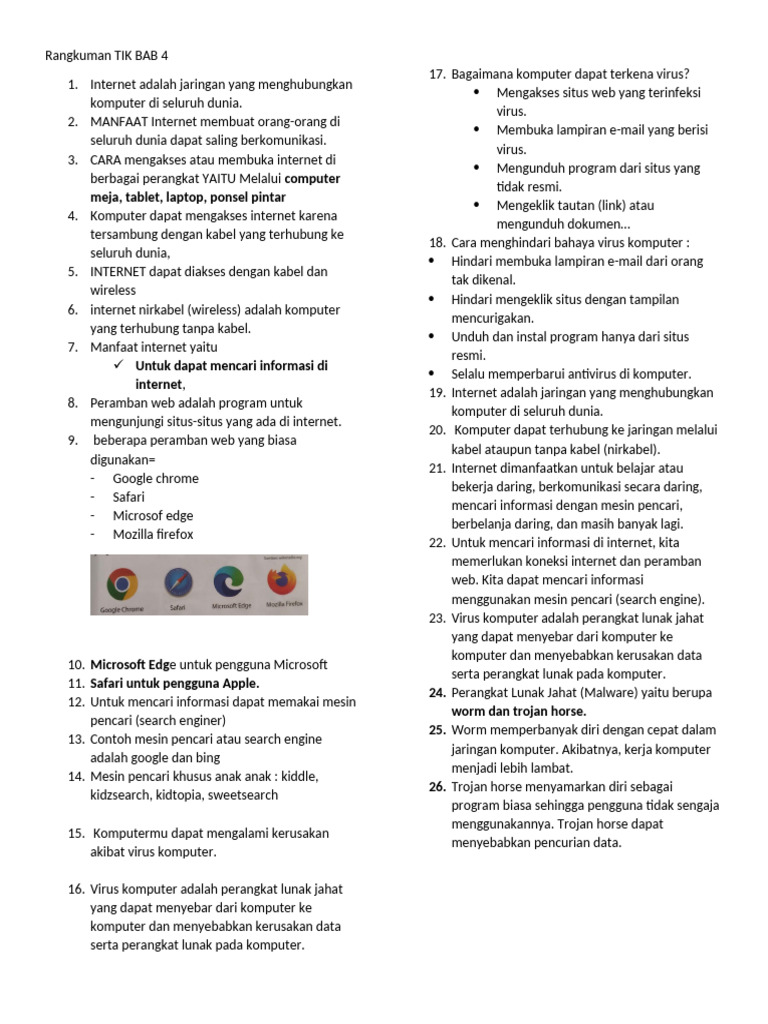 Tik Bab 4 Tuntas | PDF