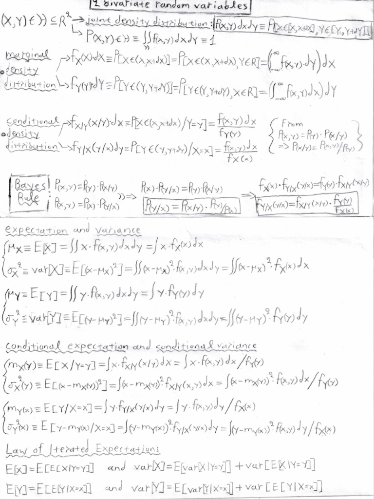 2a Bivariate Random Variables Pdf