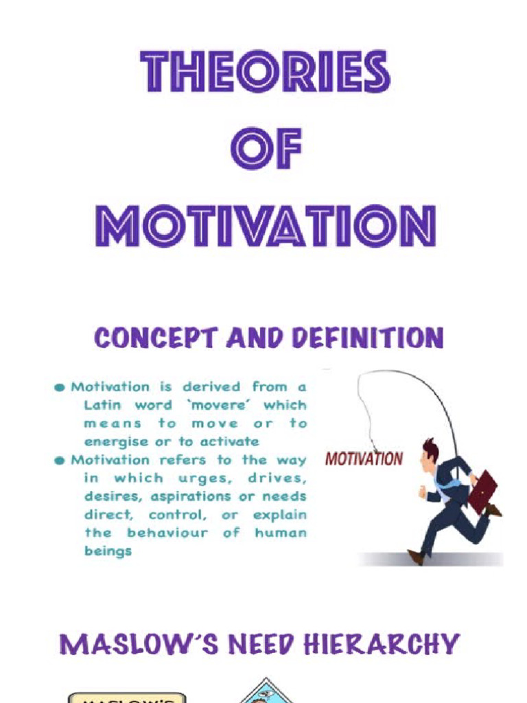Motivational Theories Identification Guide | PDF