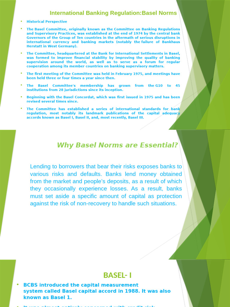 Basel Nornms | PDF | Basel Ii | Basel Iii