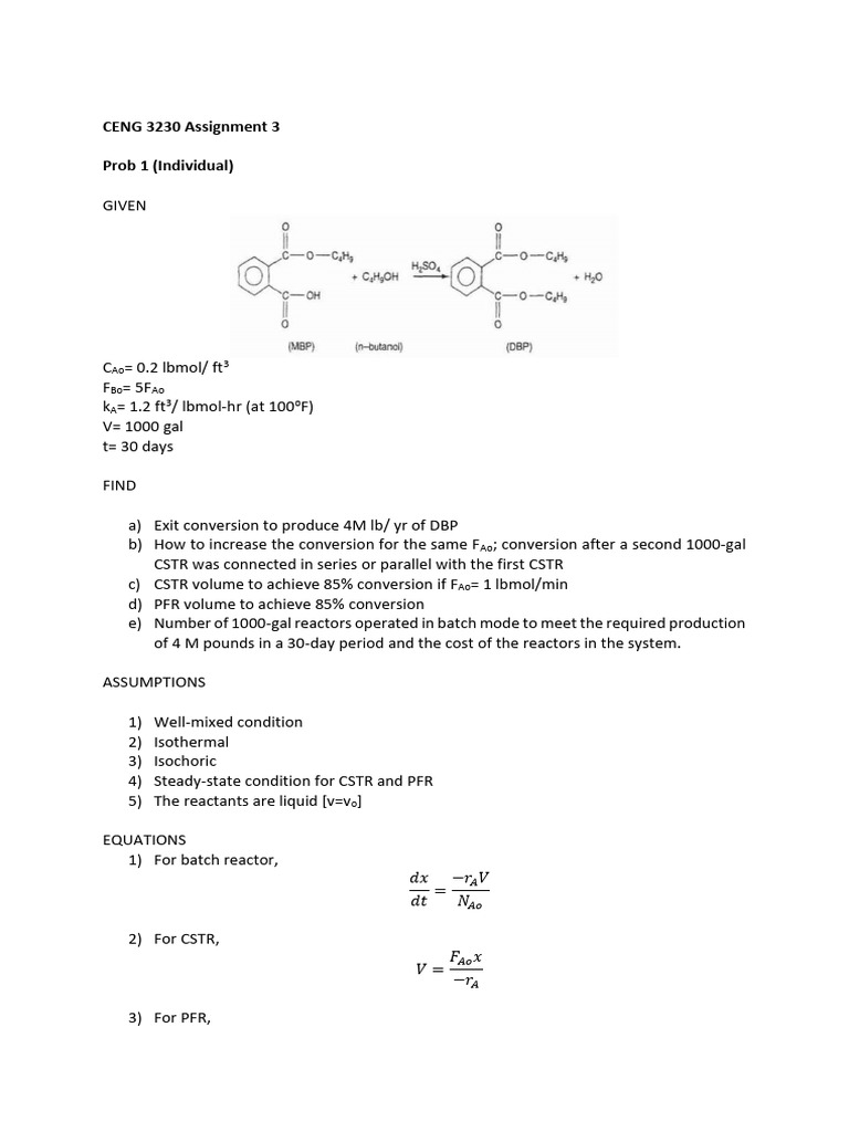 CENG3230 HW3 Solutions | PDF | Fluid Dynamics | Laminar Flow