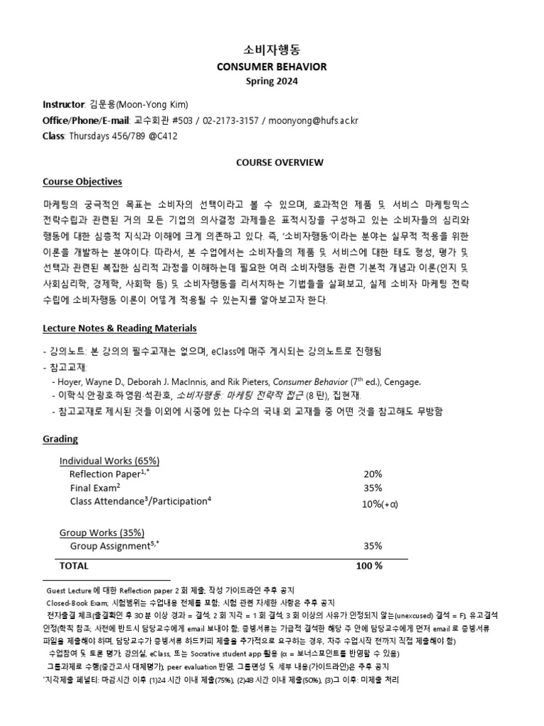 2024 Syllabus CB Revised | PDF