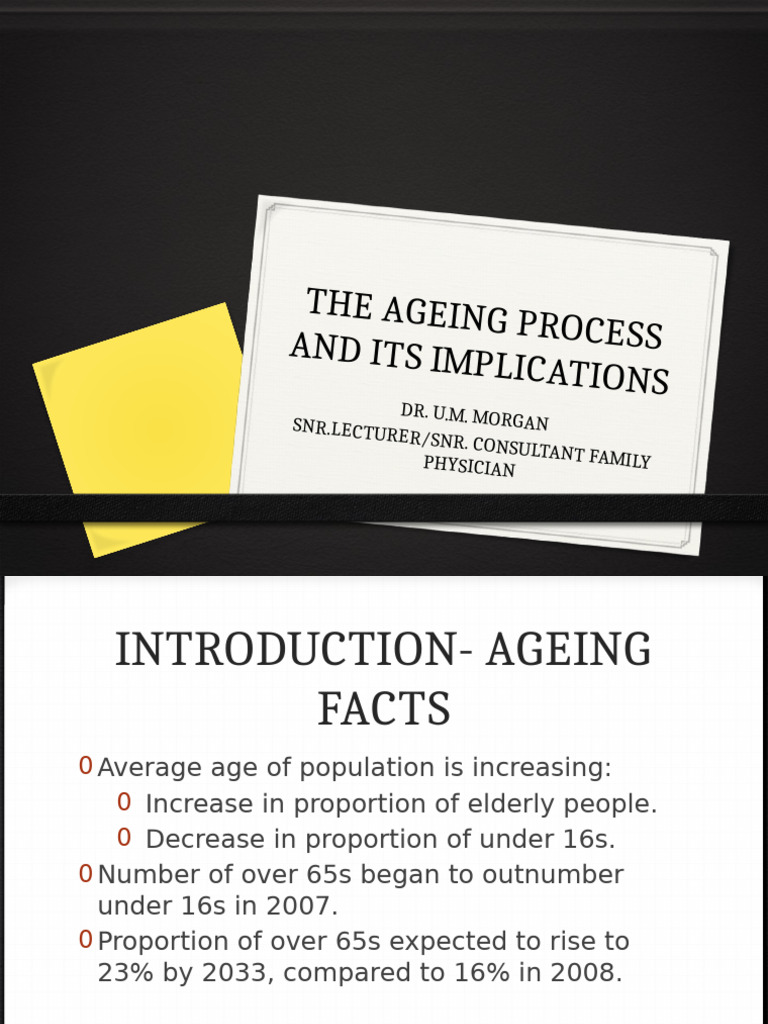 The Ageing Process and Its Implications 2021 | PDF | Skin | Ageing