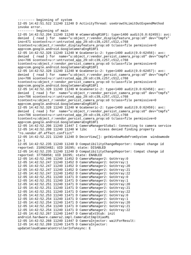 Log Cat 1733389971980 | PDF | Software Engineering | Software