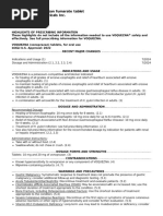 Vocinti: Uses and Dosage Information | PDF | Clinical Medicine ...