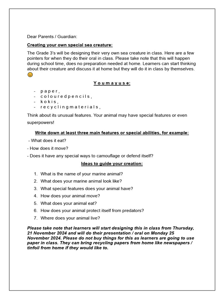 Grade 3 Presentation | PDF