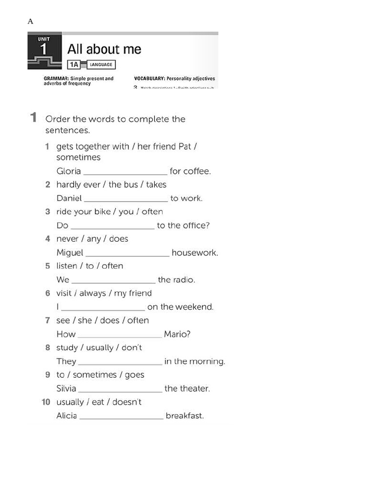 U1 Workbook Key | PDF