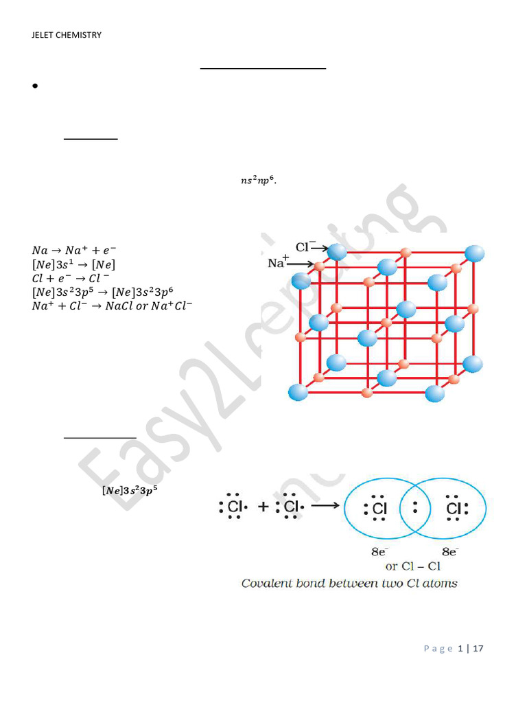 Chemical Bonding | PDF | Chemical Bond | Crystal Structure