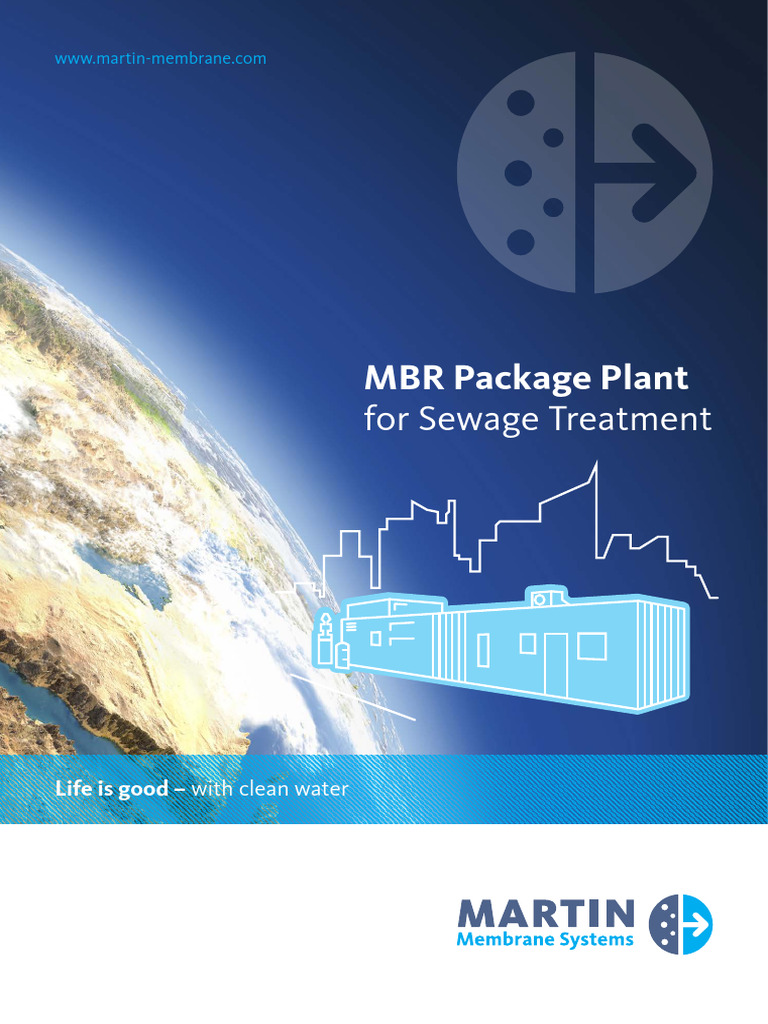 Membrane Bioreactors MARTIN 1 | PDF | Sewage Treatment | Industrial ...