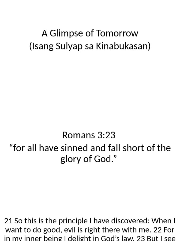 Presentation1 Glimpse | PDF | Ten Commandments | Sin