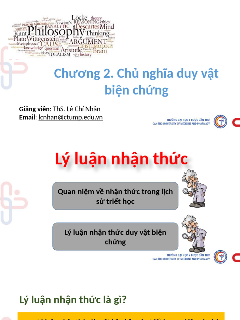 Bai5 Lyluannhanthuc THML | PDF