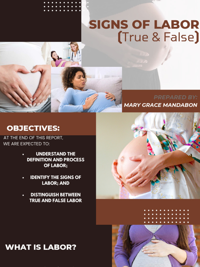 Signs of Labor | PDF