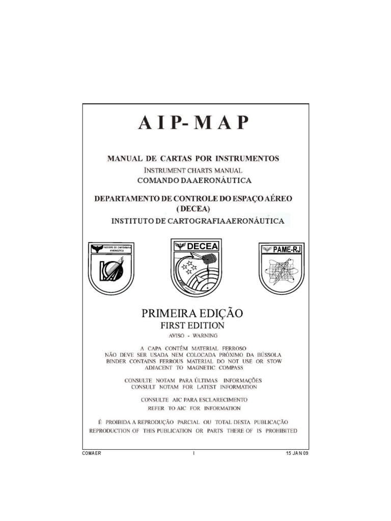 Aip Map Iniciais | PDF | Aviônica | Telecomunicações