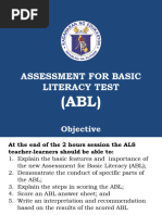 ALS Basic Lit Program | PDF | Literacy | Communication