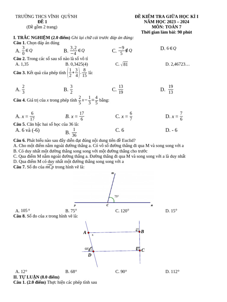 De KT Gki 23 24 - 232202416 | PDF