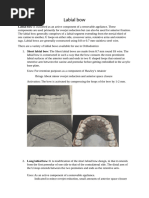 Orthodontic Labial Bows Guide | PDF | Mouth | Dentistry Branches