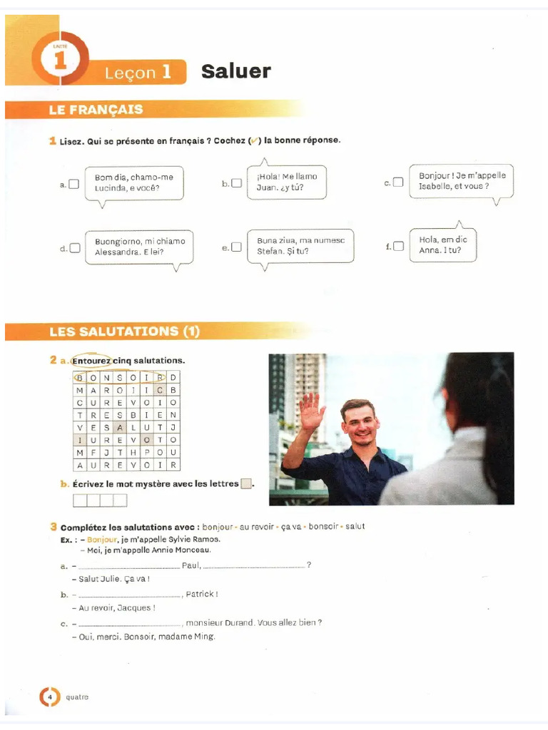 Unité 1 Cahier Inspire1 PDF | PDF