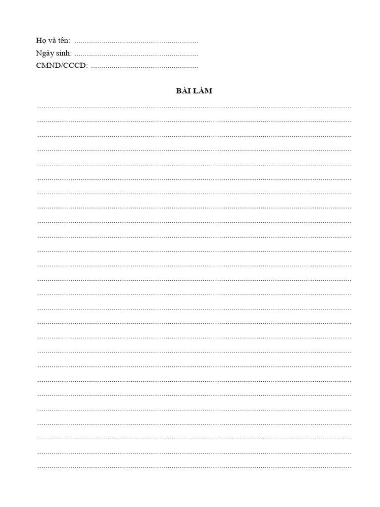 Mau Viet Bai Luan | PDF