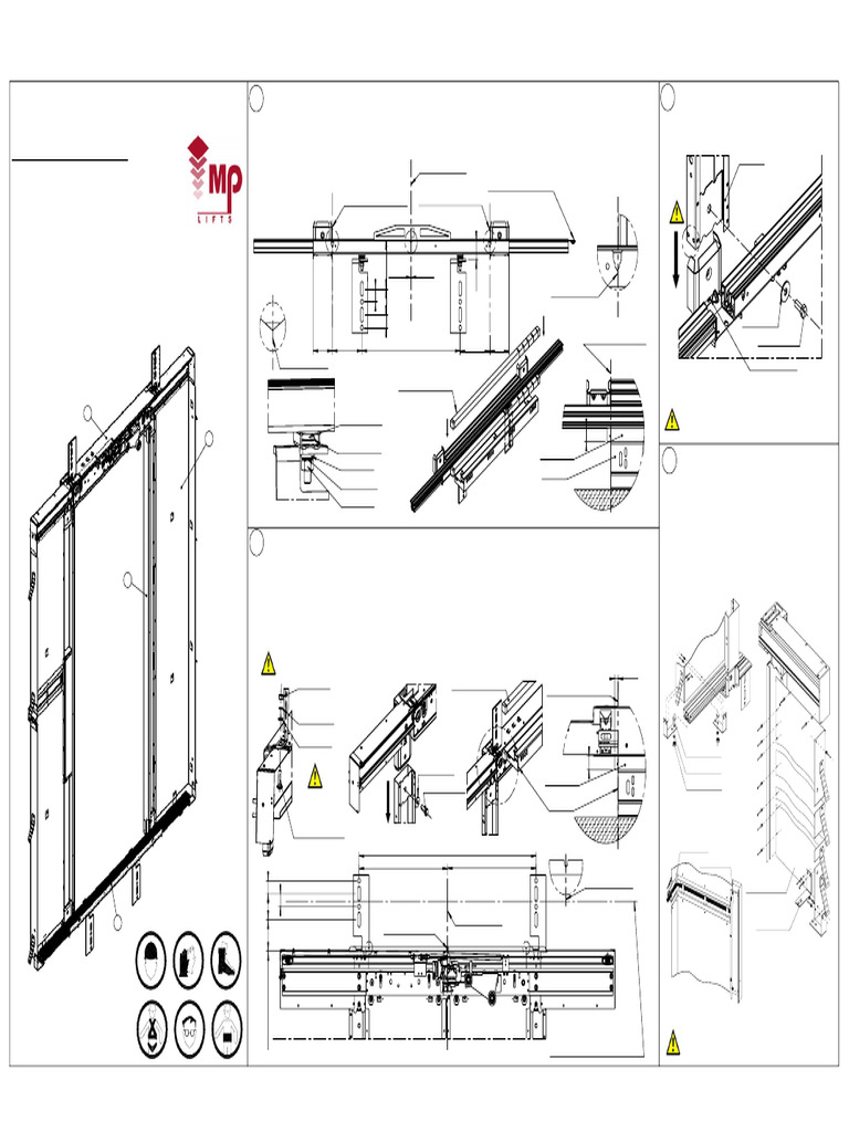 Quick Install Guide Massen C2 | PDF | Door | Rivet