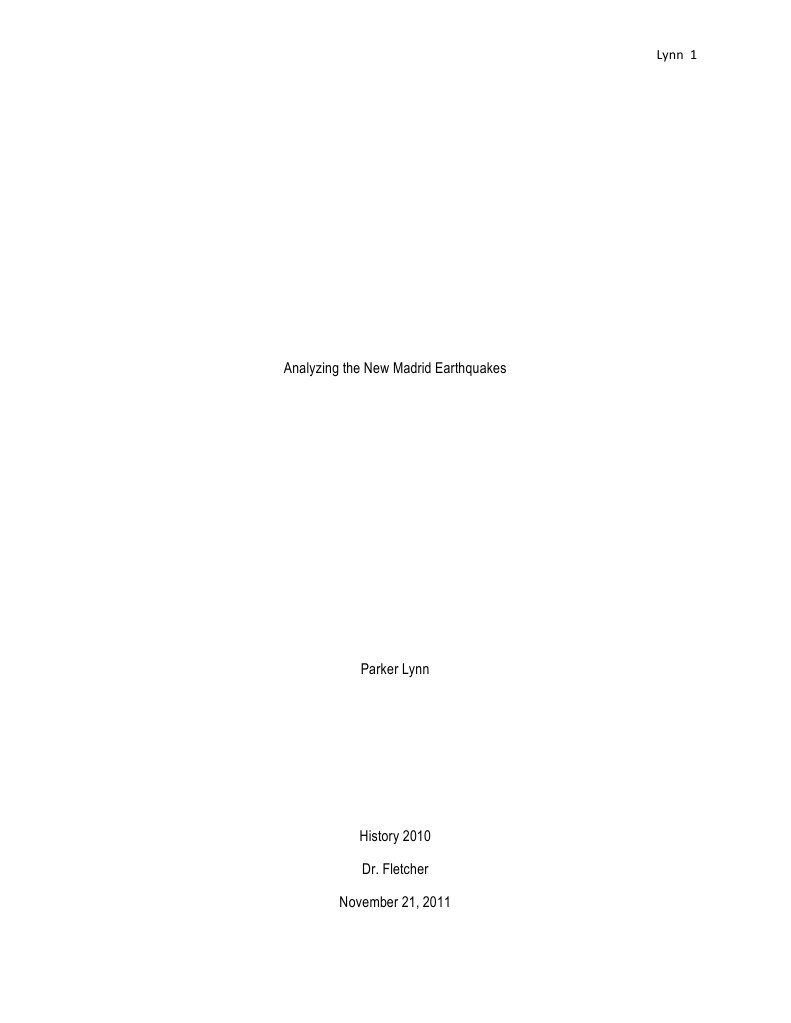 New Madrid Earthquakes of 1811-1812 | PDF | Earthquakes | Geological ...