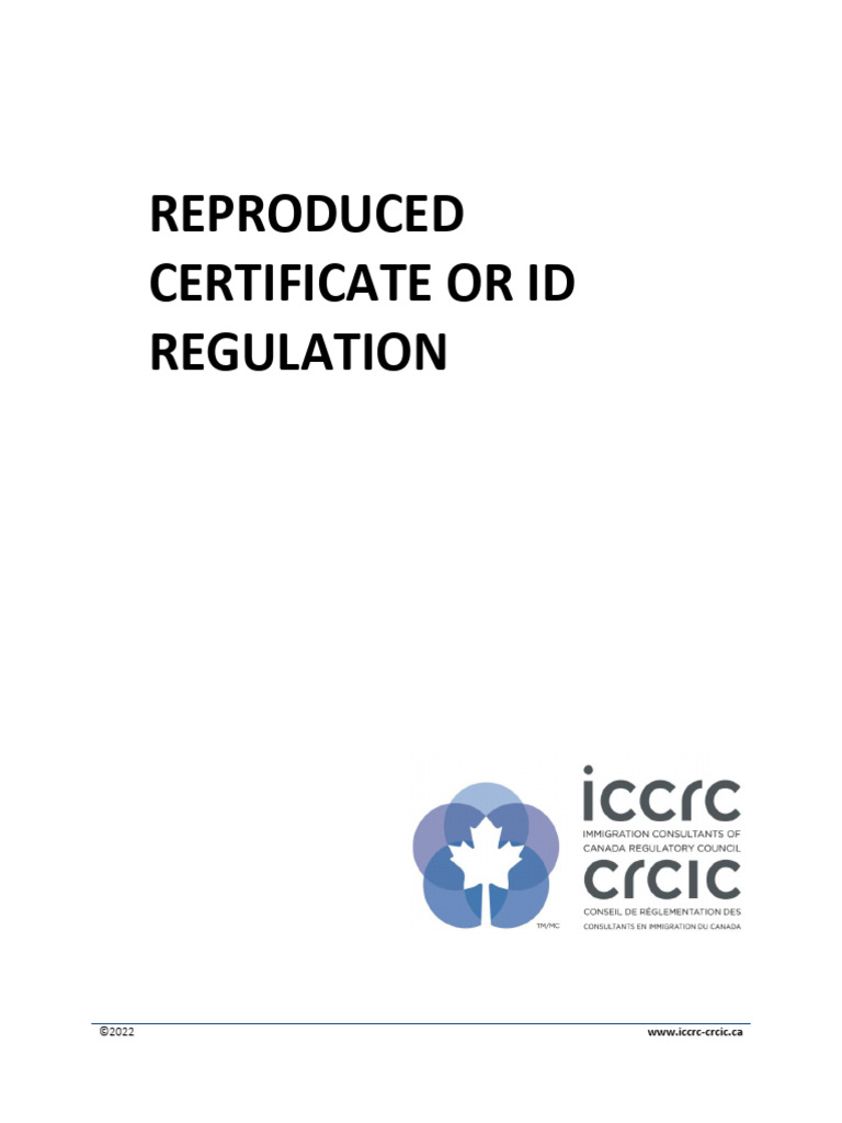 Reproduced Certificate Regulation 2021-001 | PDF | Justice | Crime ...
