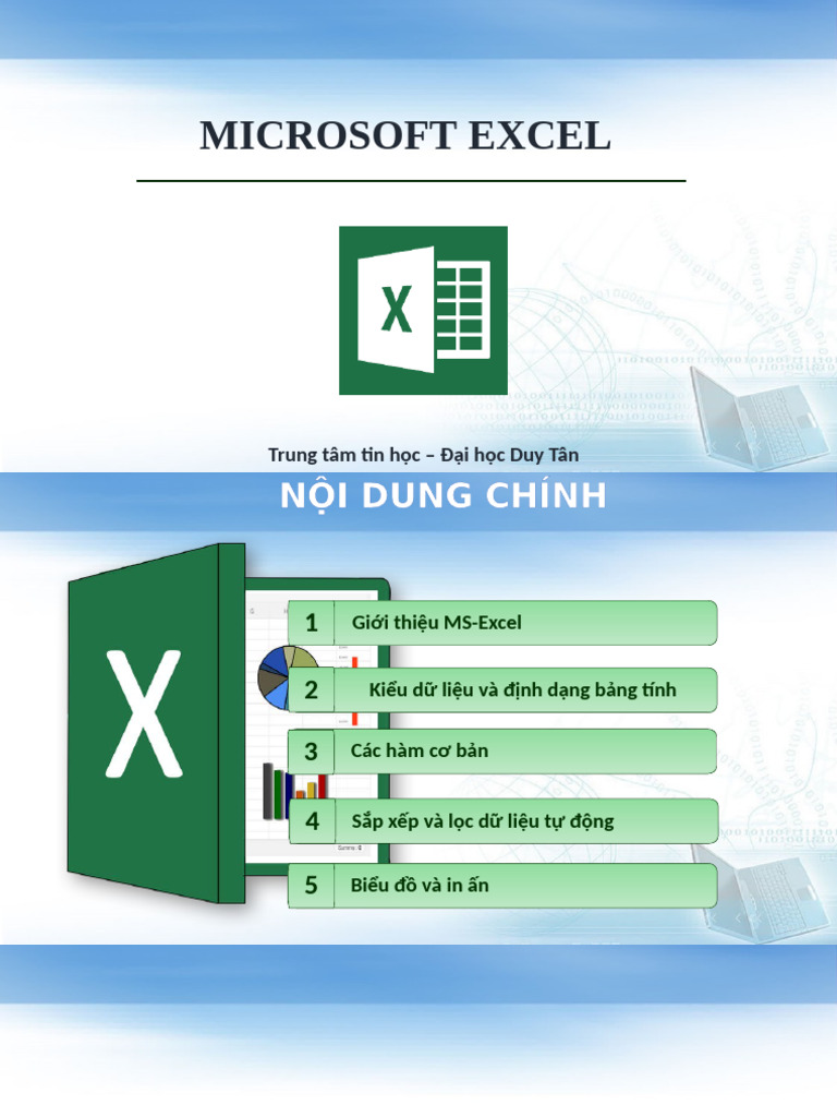 Bai Giang MS Excel Can Ban | PDF