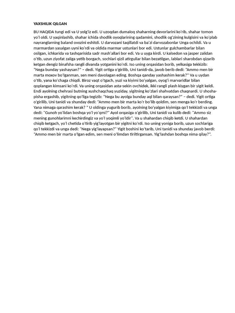 Oscar Wilde - The Doer of Good (Uz) | PDF