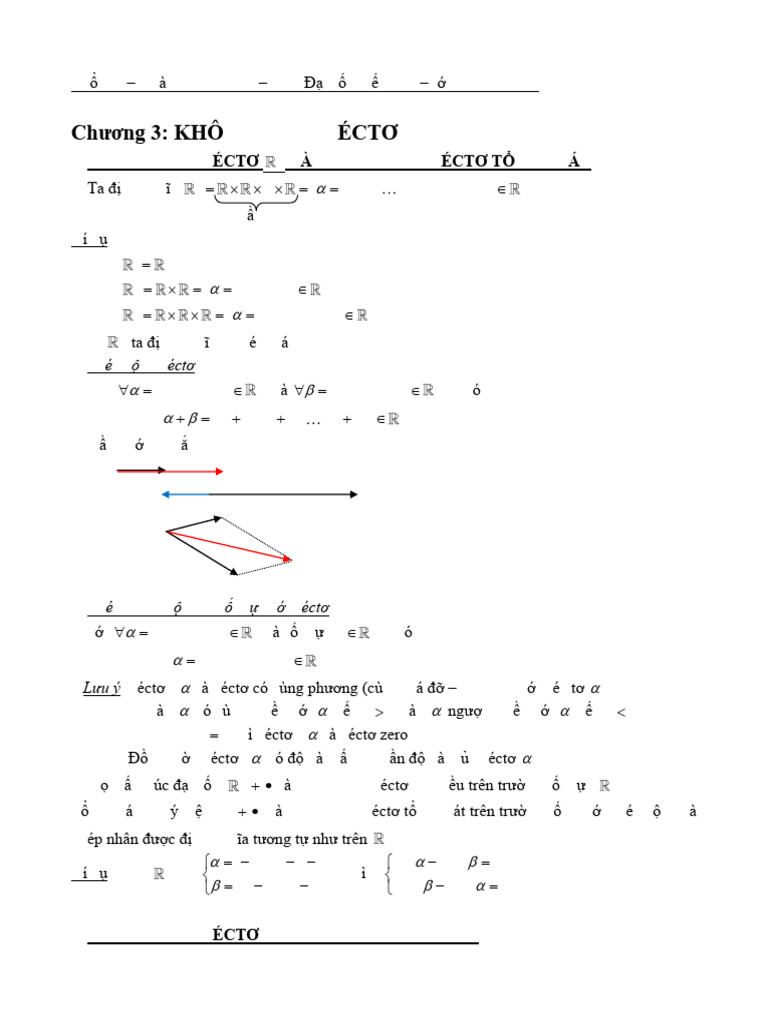 Buoi 05 - Ngay 03-11-2024 - mon Dai so tuyen tinh - lop LT.K2024.2 | PDF