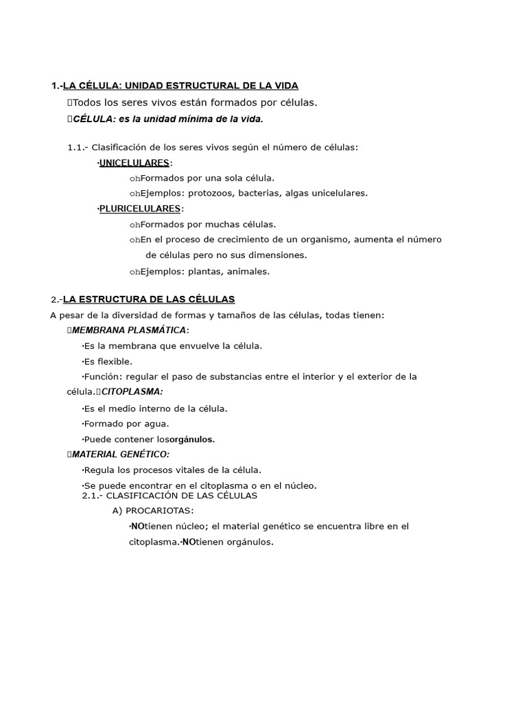 Còpia Traduïda de - Resum UNITAT 7 | PDF | Biología Celular) | Citoplasma