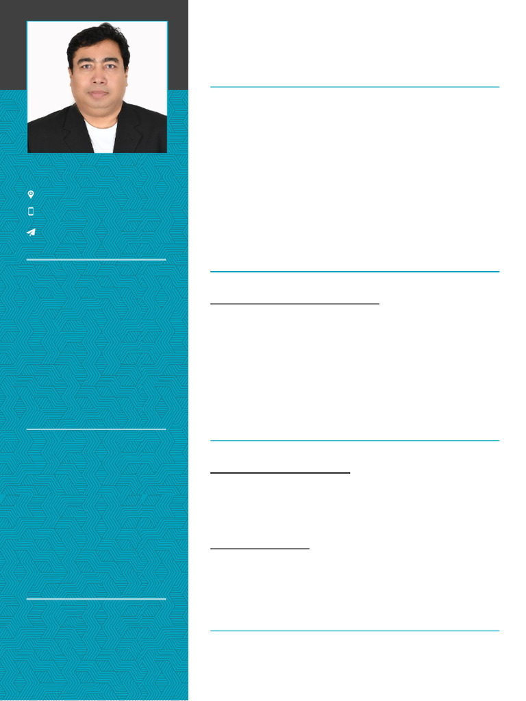 CV Amjad Final | PDF | Procurement | Business