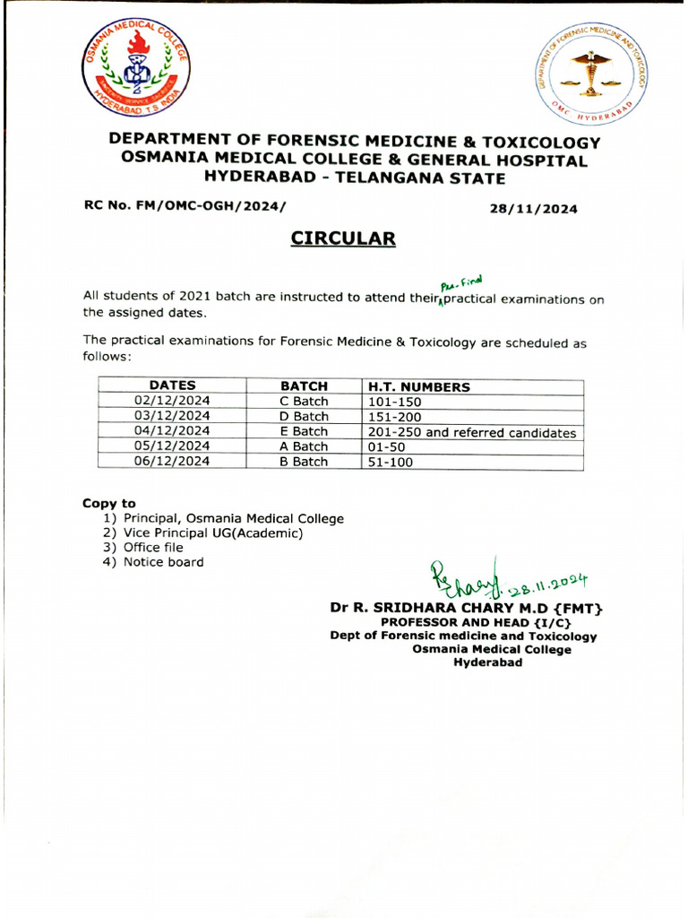 Prefinal Practical UG | PDF